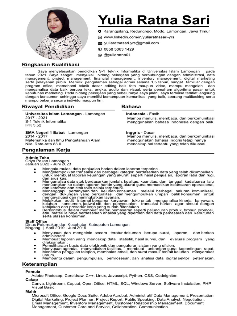 Yulia Ratna Sari | PDF