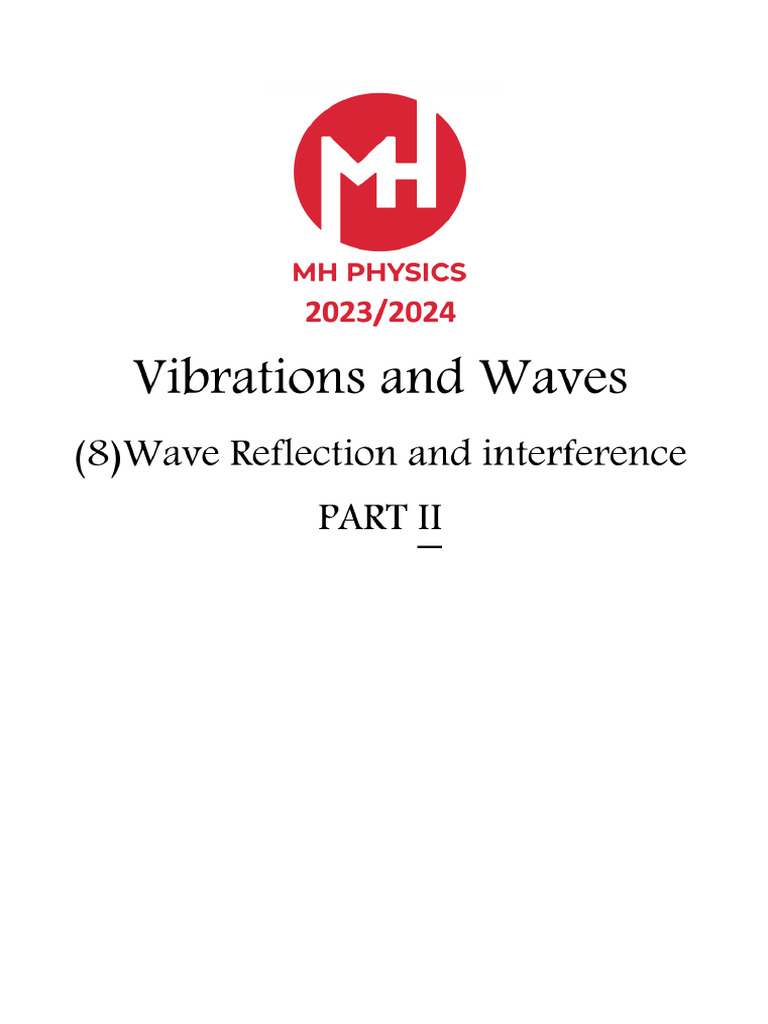 (8) Wave and Interference PART 2 MH 24s (1) | PDF