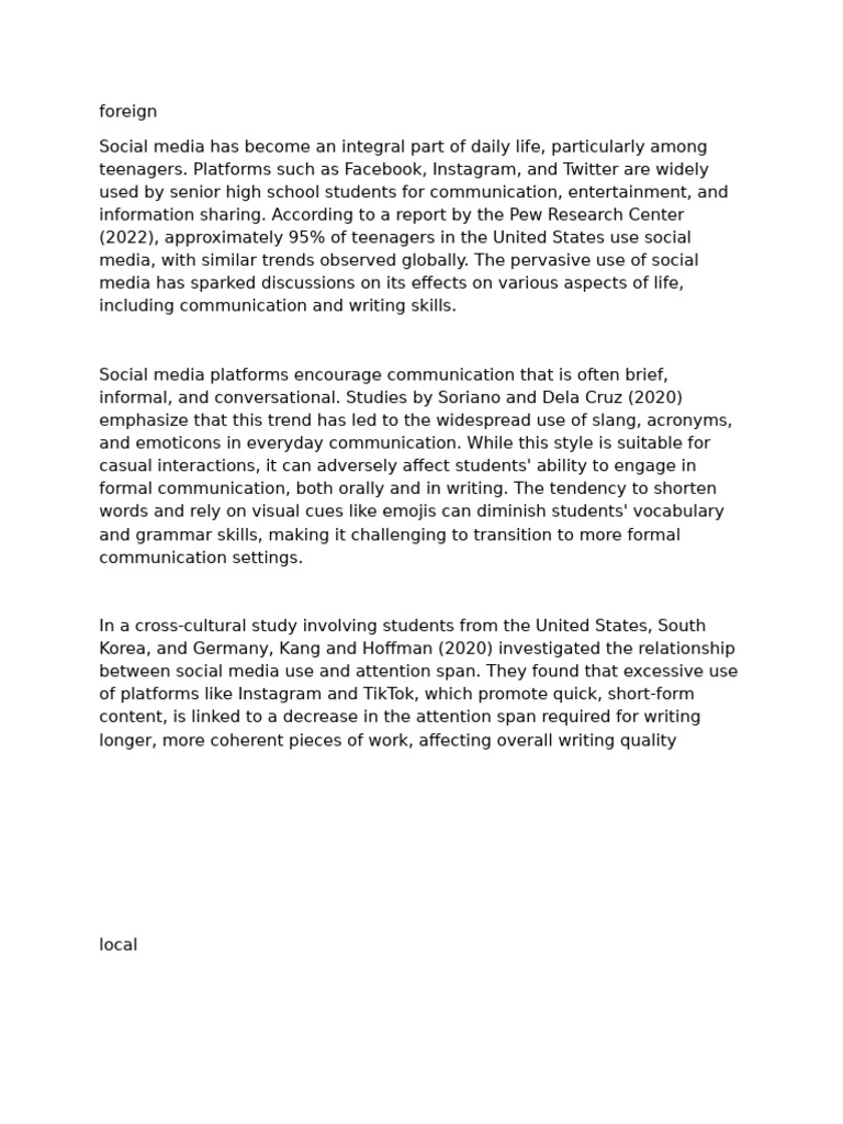 PR 2 Group 2 RRL | PDF