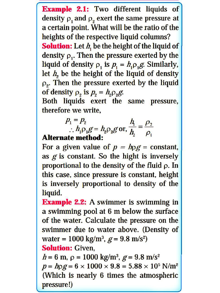 Numericals Chapter 2 | PDF