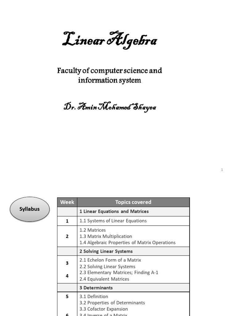 WEEK1 Introduction | PDF