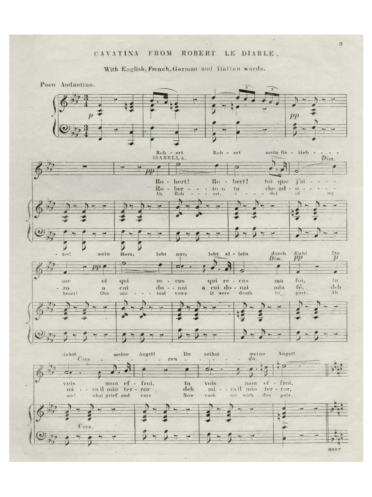 Robert Toi Que Jaime | PDF