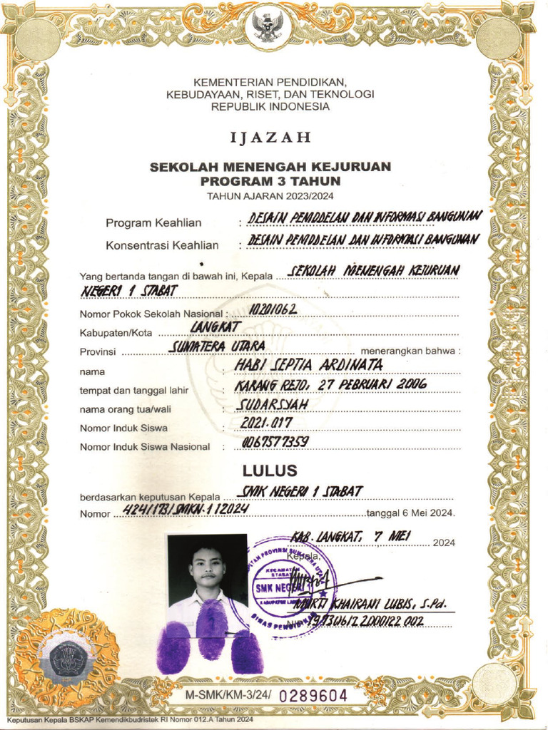 Berkas Habi Septia Ardinata | PDF Berkas Habi Septia Ardinata | PDF