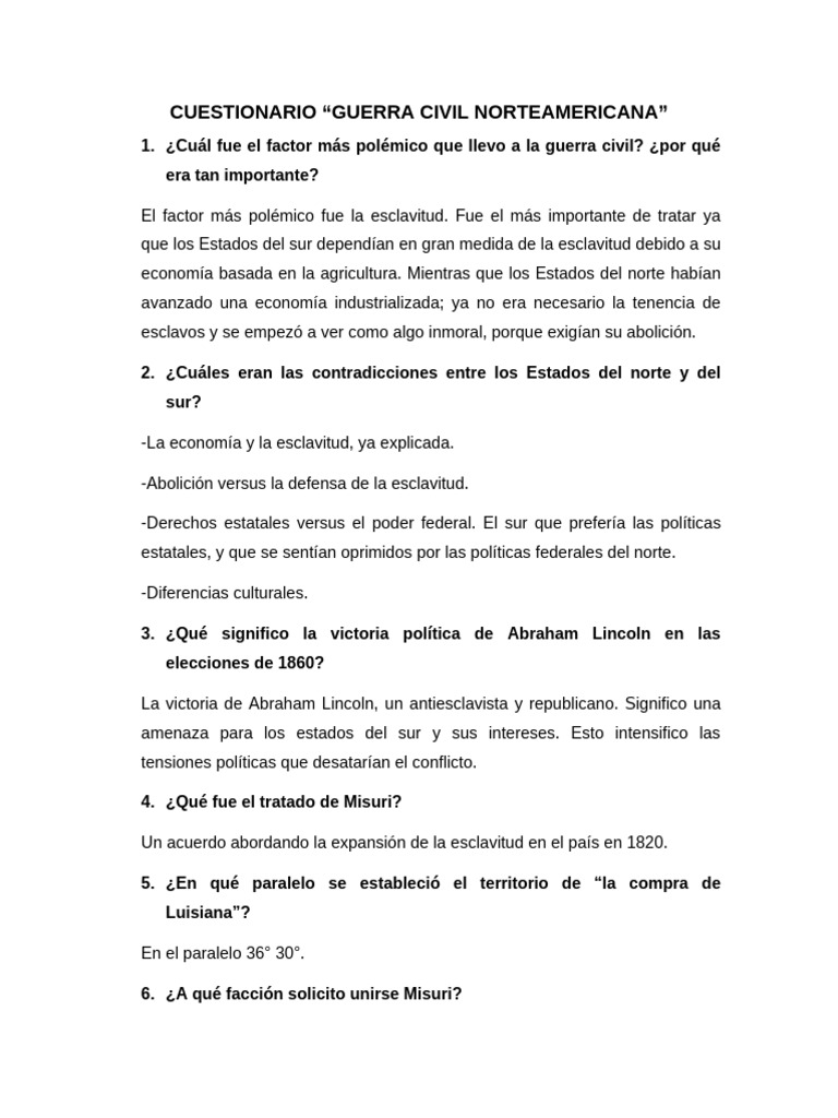Cuestionario Tema 2 | PDF