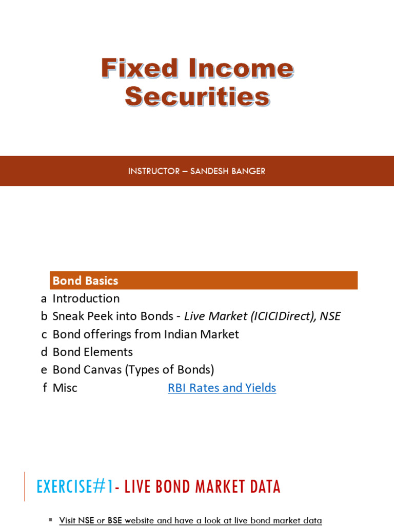 2-Fixed Income Securities | PDF