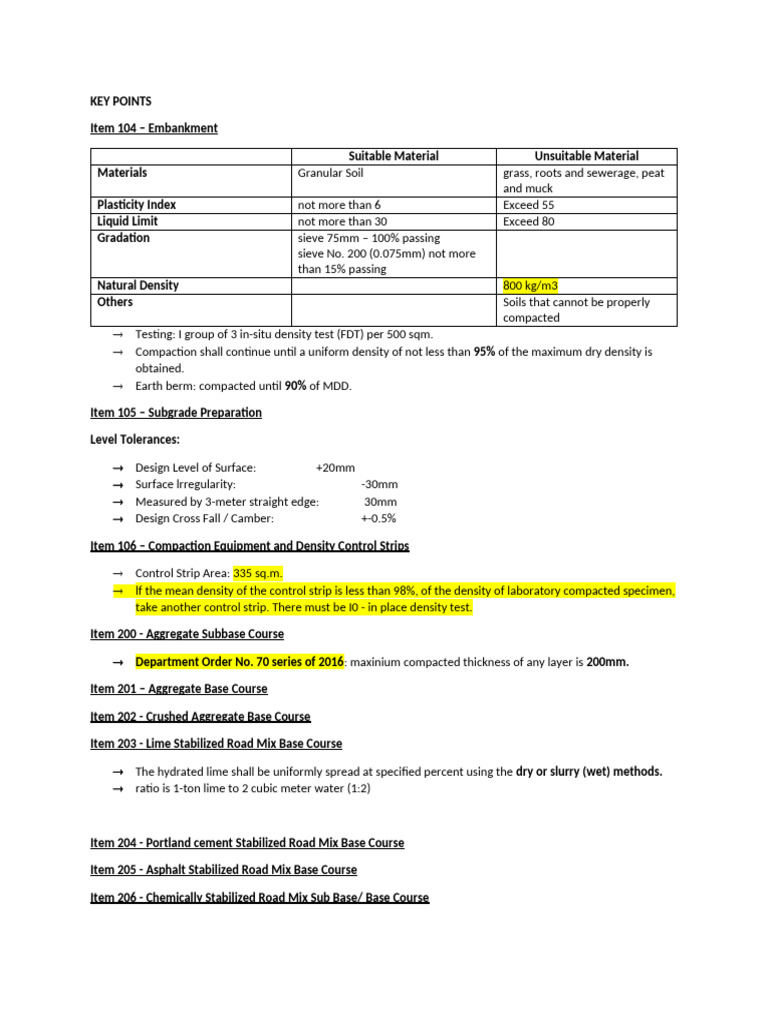 Key Points For Materials Engineer Exam | PDF