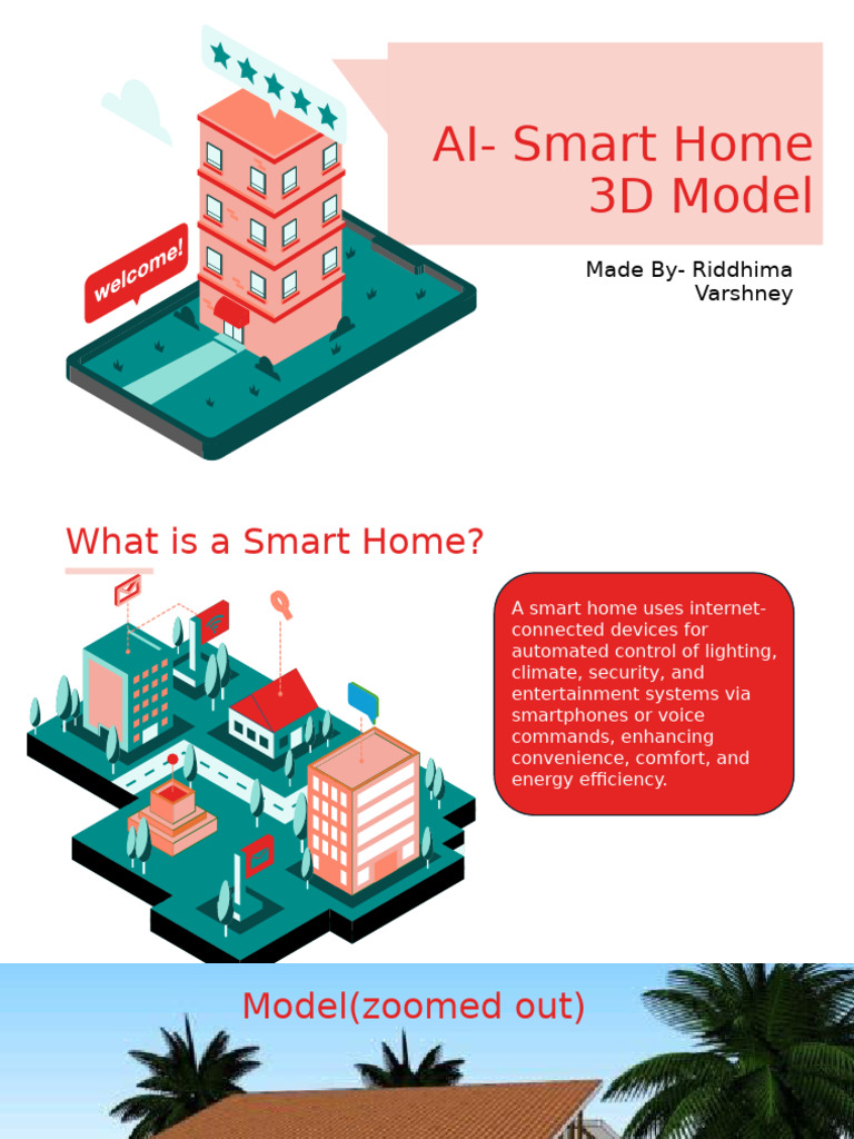 AI - Smart Home 3D Model | PDF