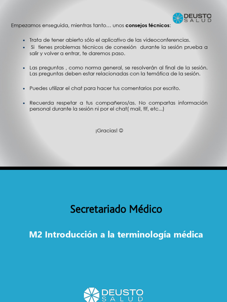 M2 Introducción A La Terminología Médica Pdf