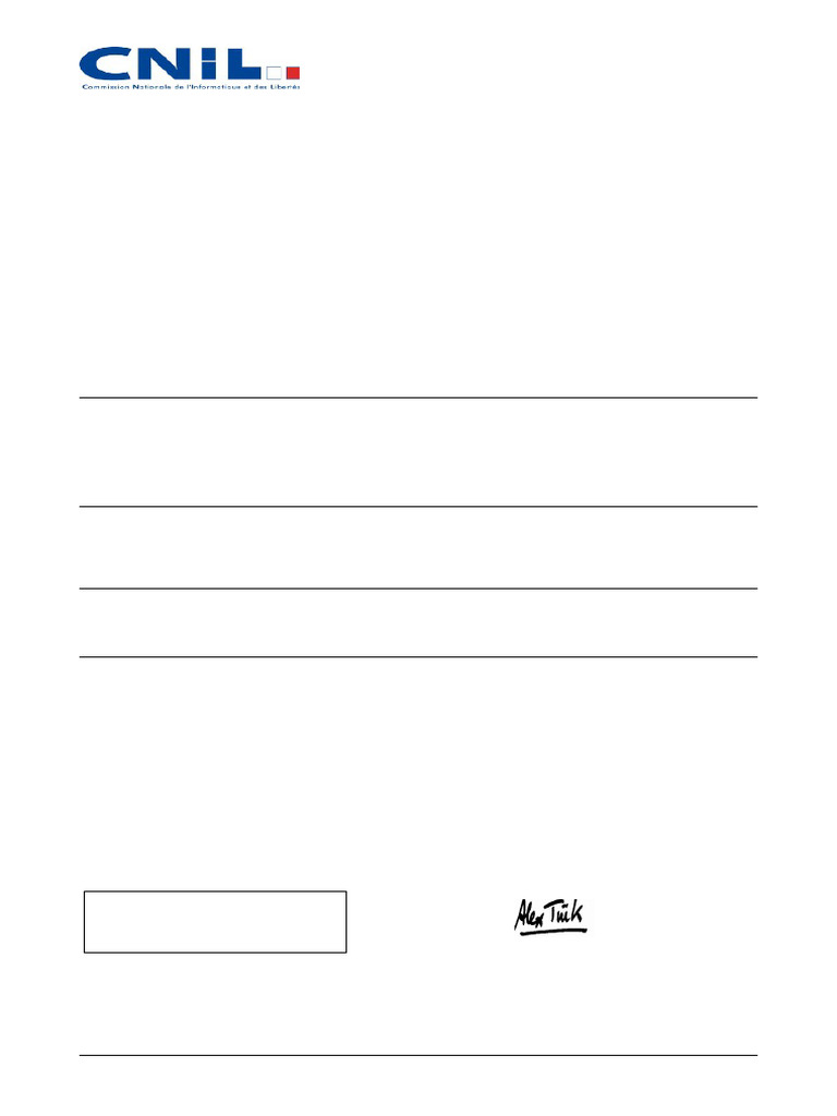 CNIL | PDF