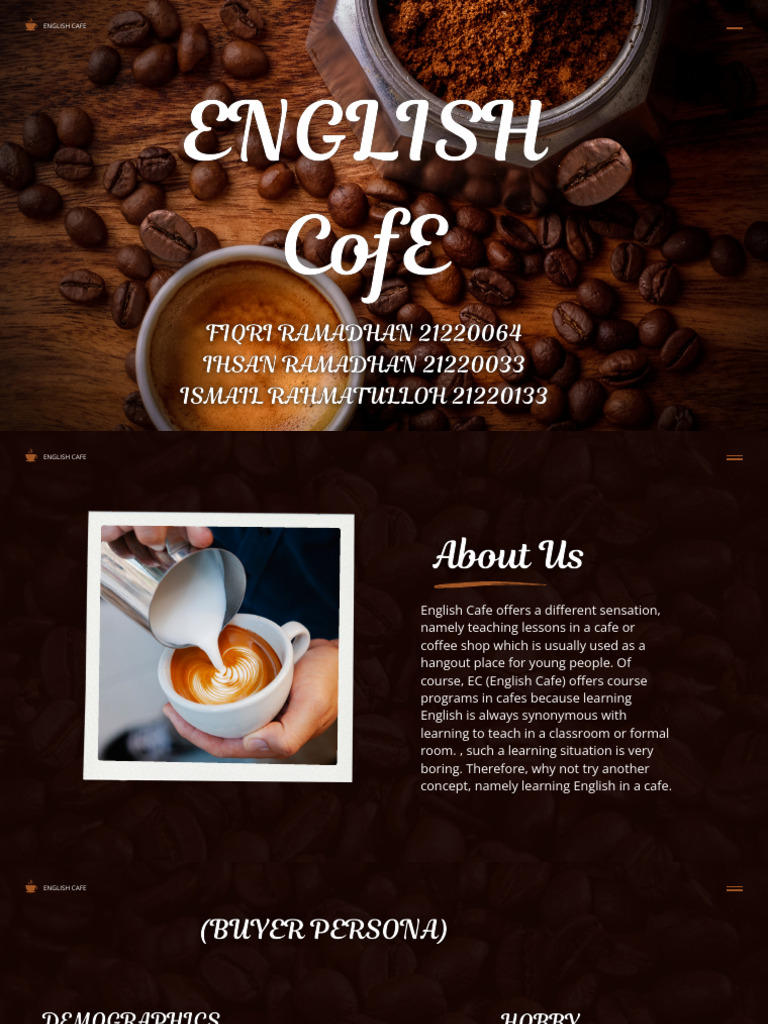 English Cafe Course Fees and Benefits | PDF