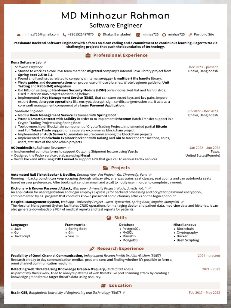 Resume Examples | PDF