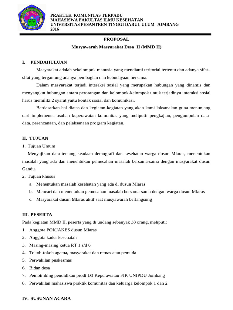 PROPOSAL MMD 2 | PDF