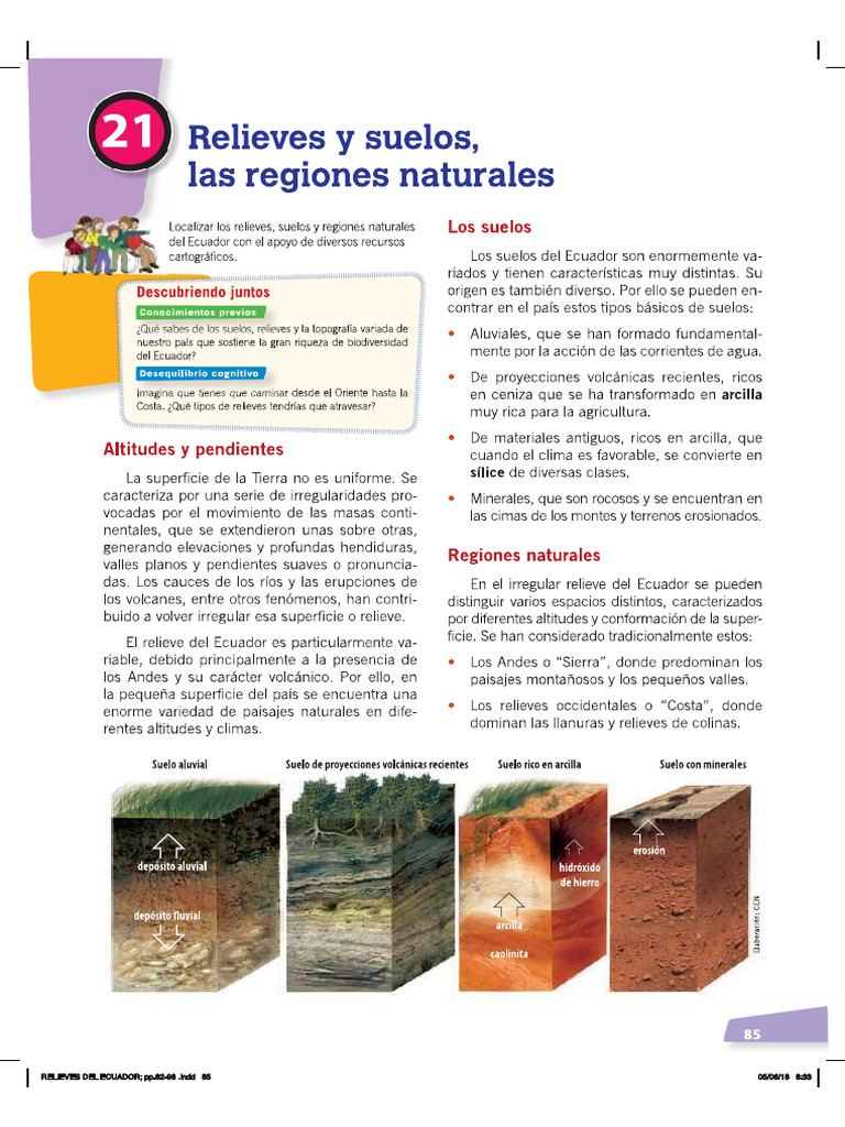 Relieve Del Ecuador | PDF
