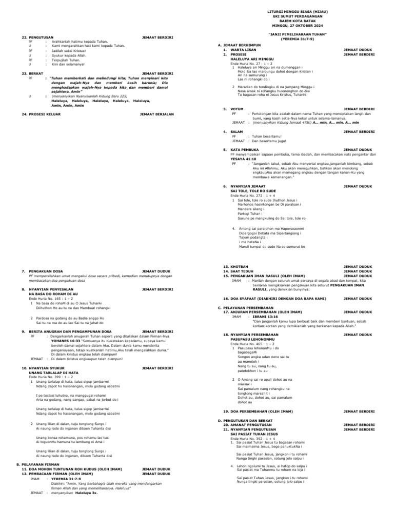 Kota Batak Minggu, 27 Oktober 2024 | PDF