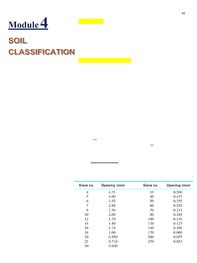 Module 4 Geotech | PDF