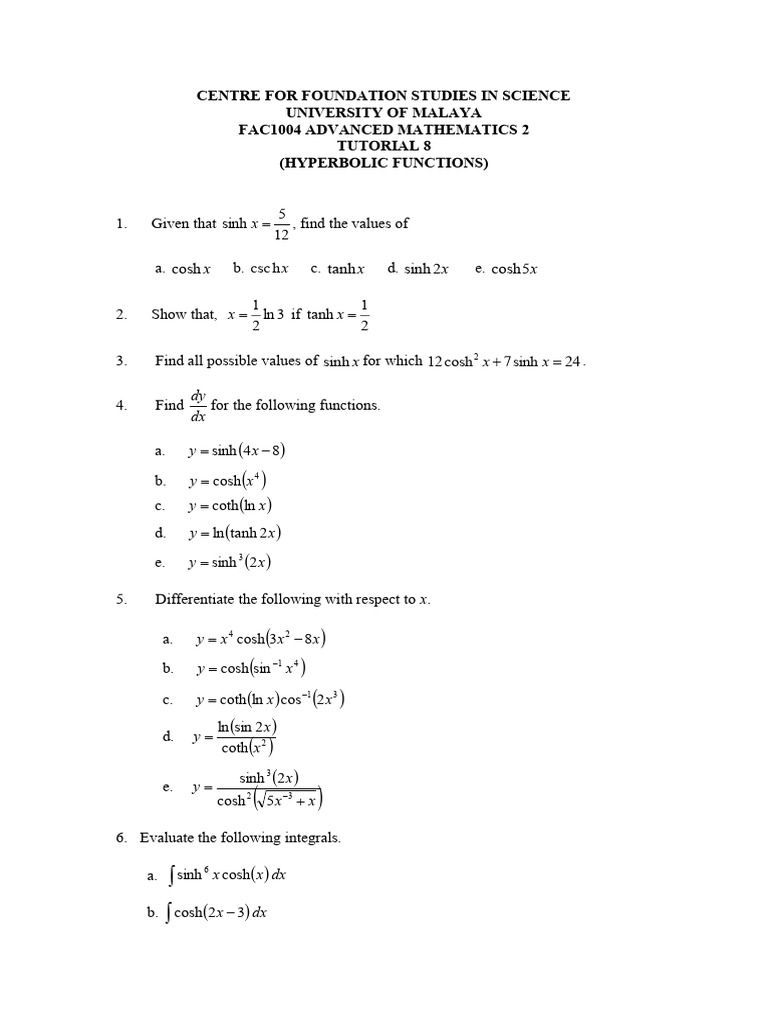 Tutorial 8 Fac1004 Pdf