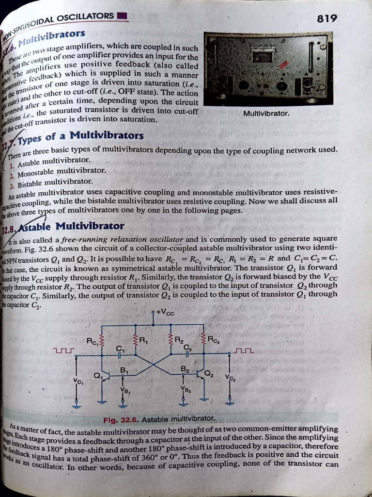 Multivibrators | PDF