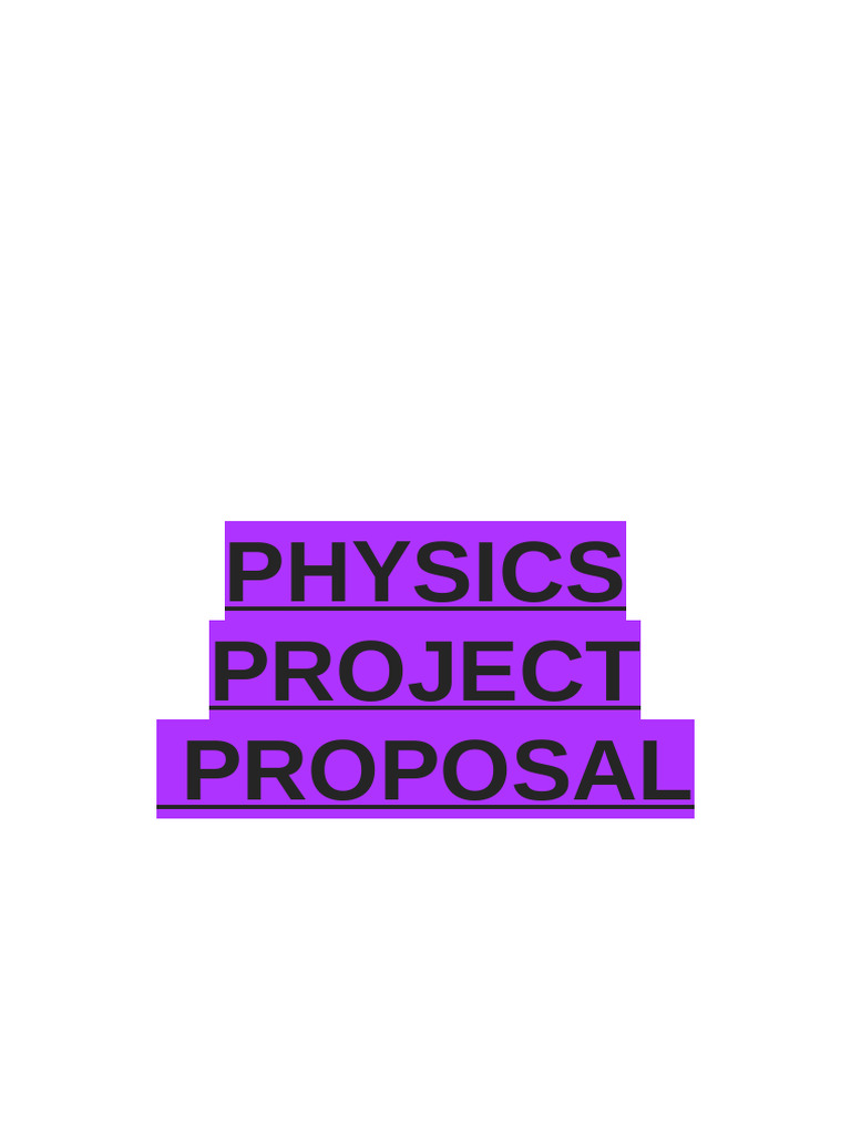 Physics Project - 240816 - 231709 | PDF