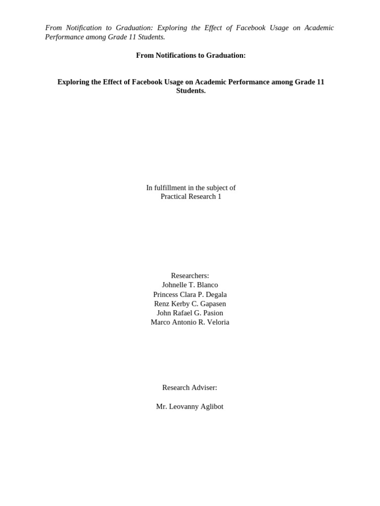 Final Manuscript | PDF