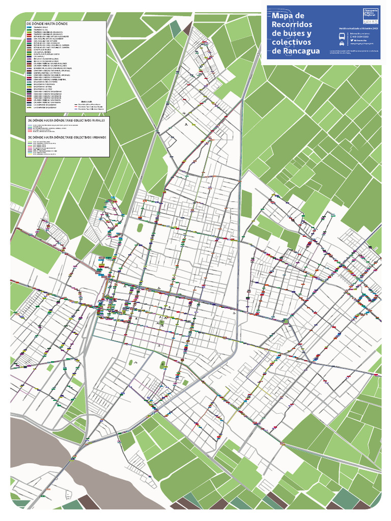 Mapa Rancagua Diciembre 2013 | PDF