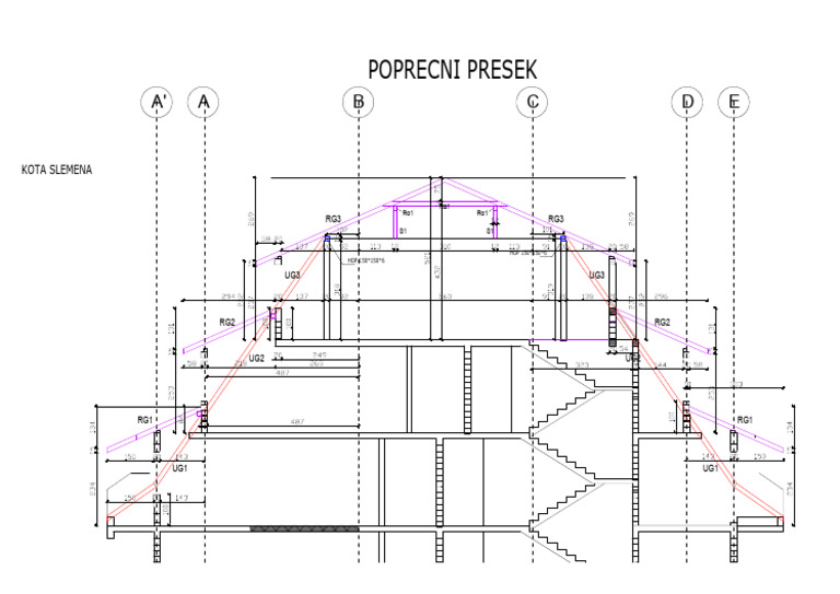 Poprecni Presek Preklopljeno Uvala-Van Uvale | PDF