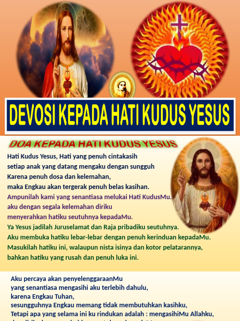 Devosi Kepada Hati Kudus Yesus | PDF