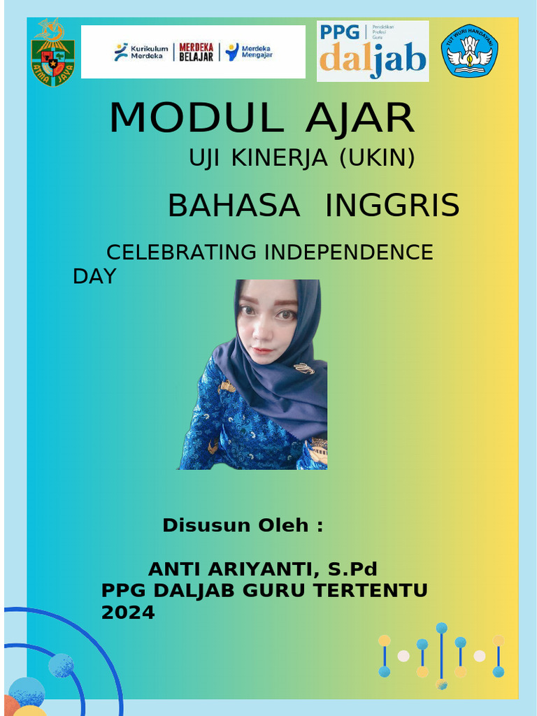 Cover Modul Ajar Ukin 1 | PDF