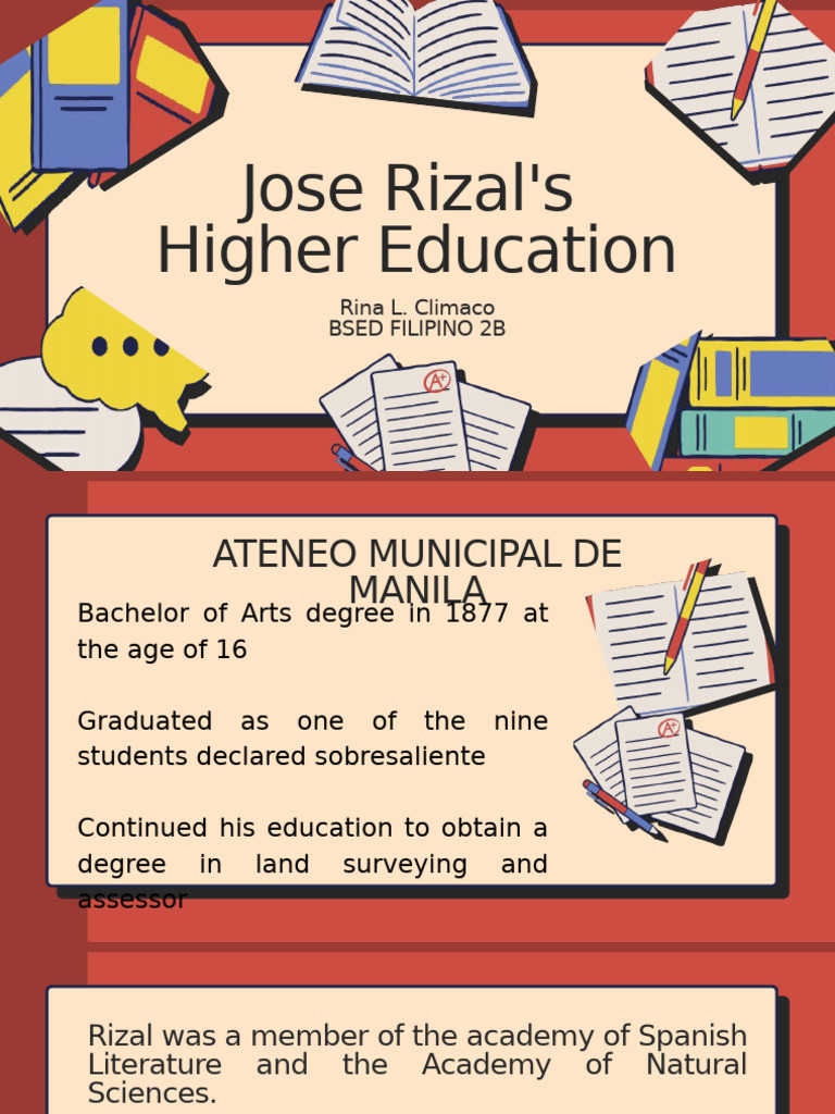 GEM101 C4C Rizals Higher Education | PDF | Poetry