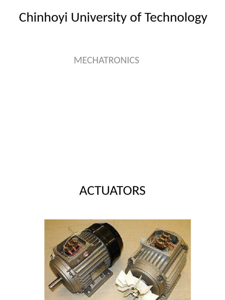 Actuators | PDF