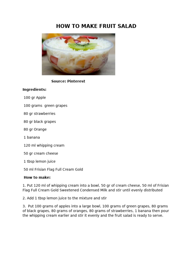 teks prosedur bhs ing 2 | PDF