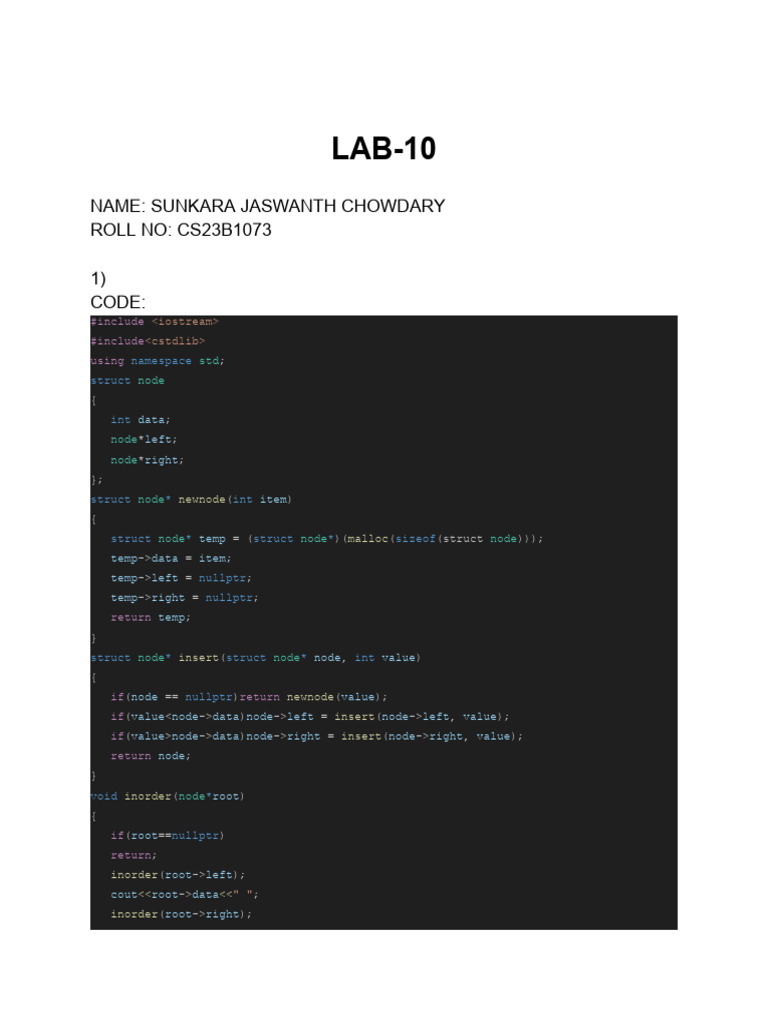 Lab 10 | PDF