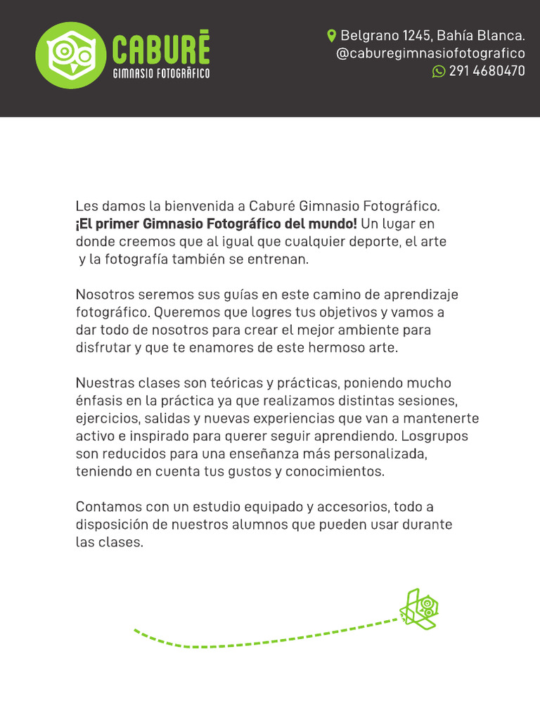 PDF Cabure Gimnasio Fotográfico-1 | PDF