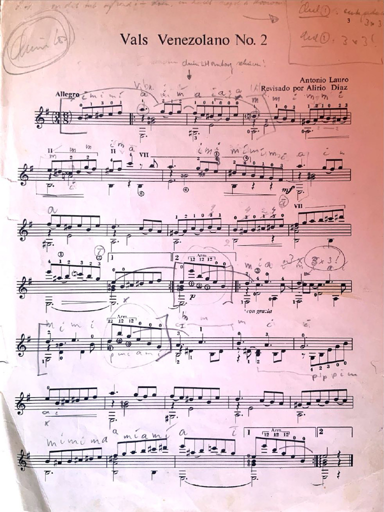 Vals Venezolano No 2 | PDF
