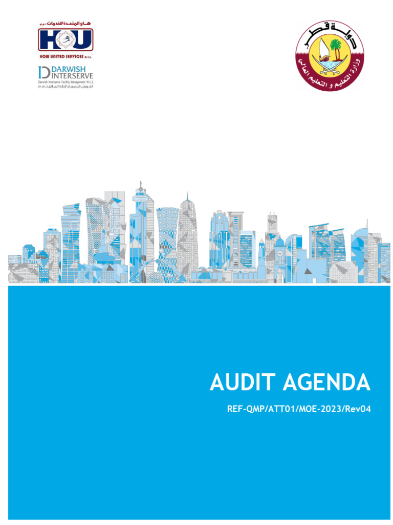 Appendix 07 - Audit Agenda | PDF