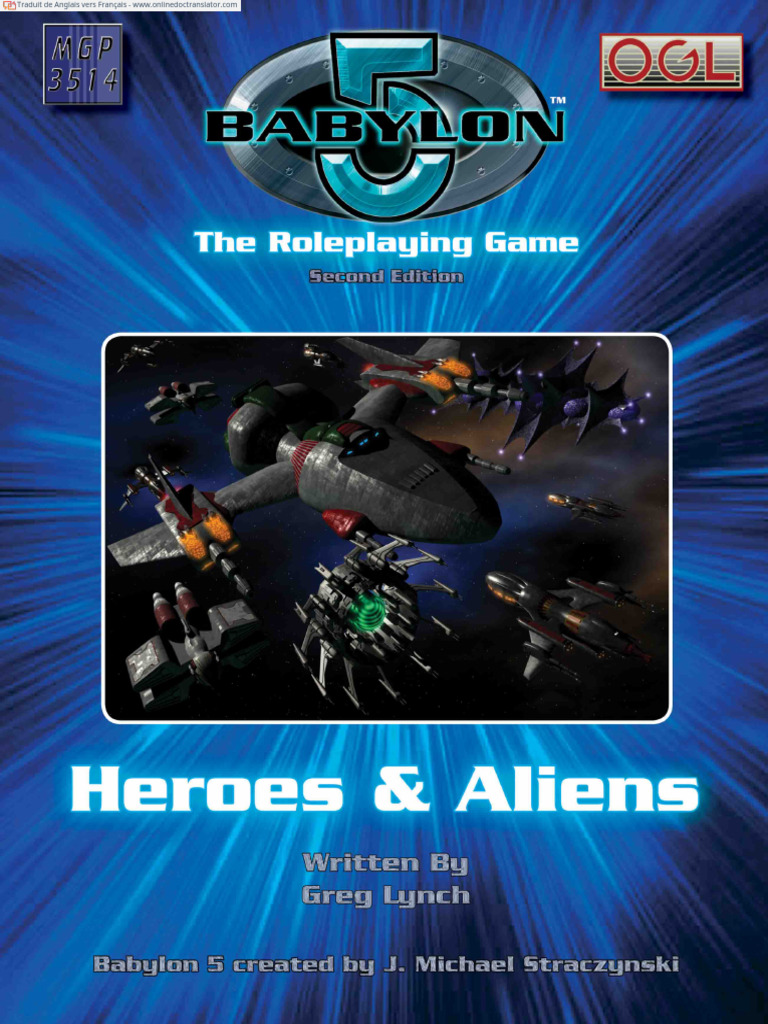 Babylon 5 - Heros & Extra-terrestres | PDF
