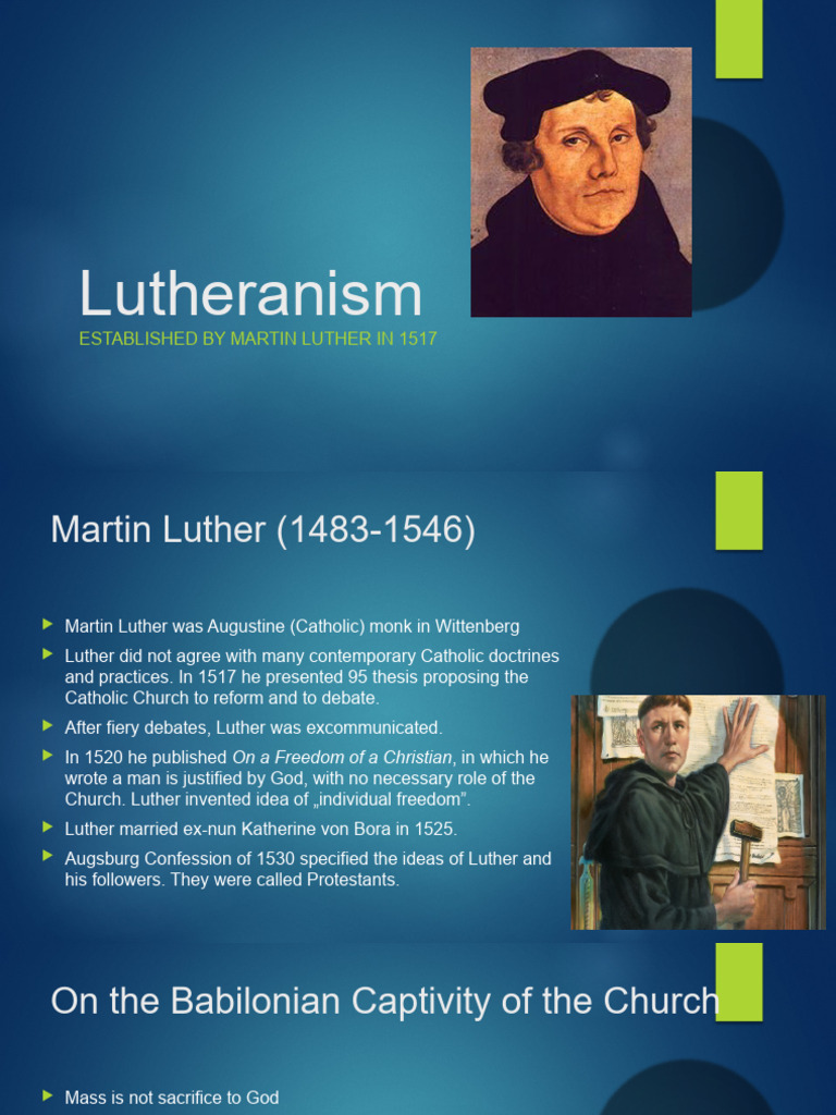 Lutheranism | PDF | Lutheranism | Martin Luther