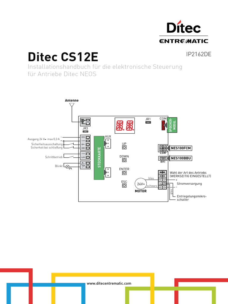 Ditec Cs12e Ip2162 | PDF