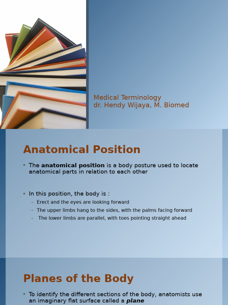 Anatomical Orientation | PDF