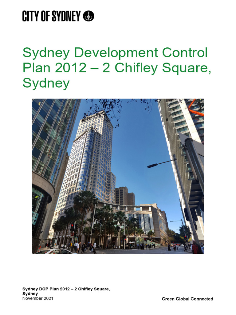 Draft Sydney Development Control Plan 2012 - 2 Chifley Square Sydney | PDF