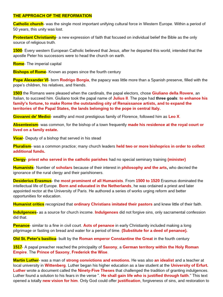 World History 2 Reviewer | PDF | Pope | Ottoman Empire