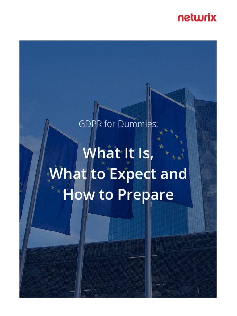 GDPR For Dummies | PDF