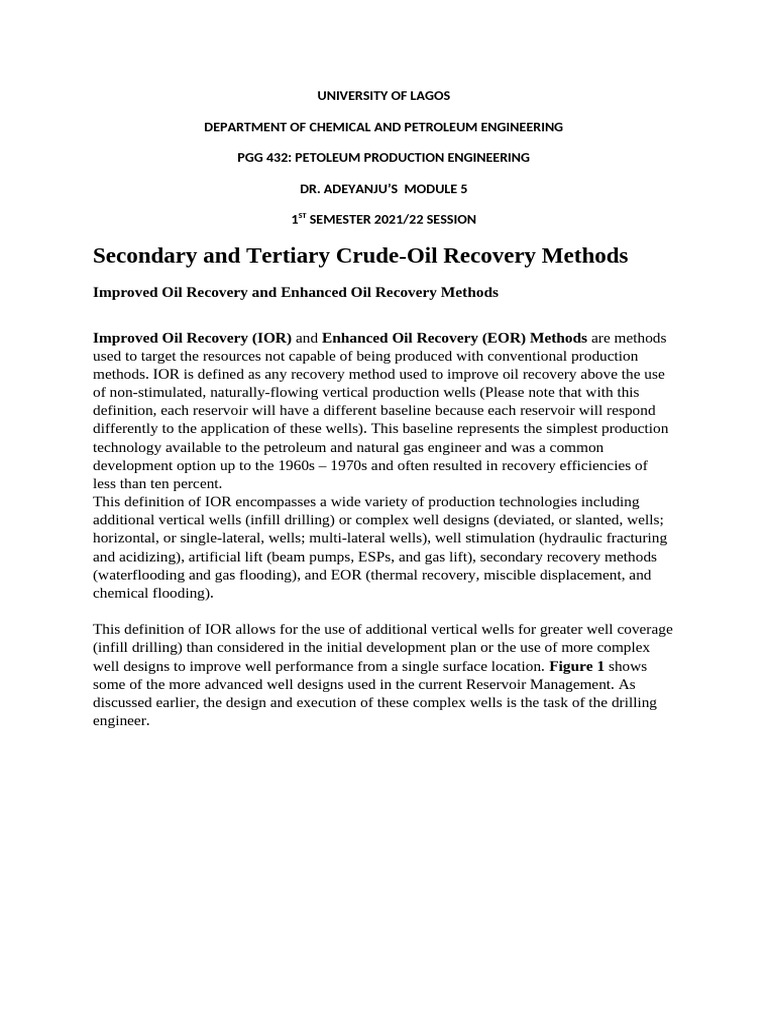 Dr. Adeyanju's Module 5 | PDF