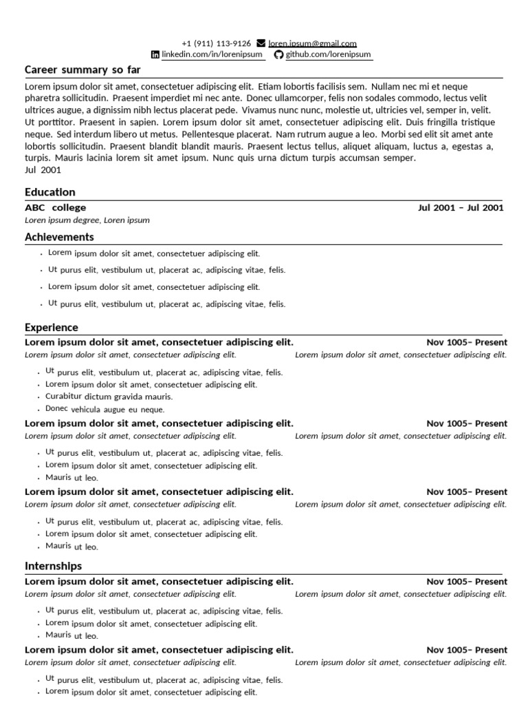 Updated Resume | PDF