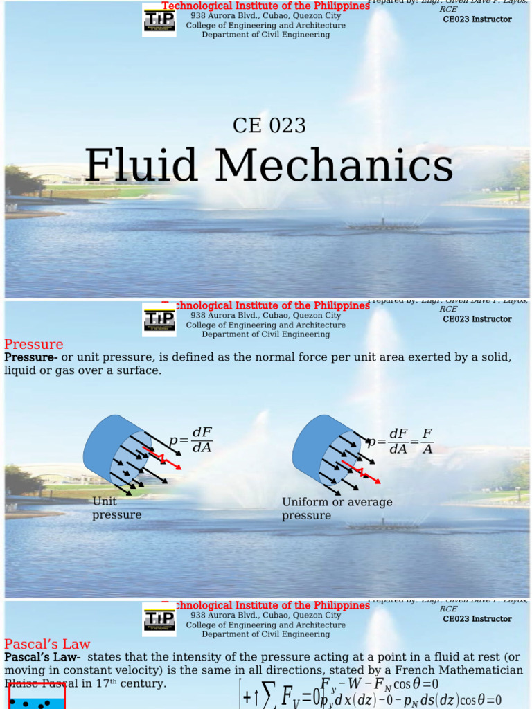 2 Fluid Statics | PDF