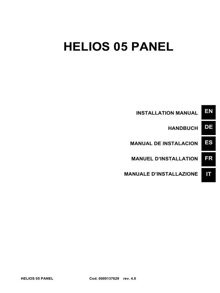 Helios05 Serie | PDF
