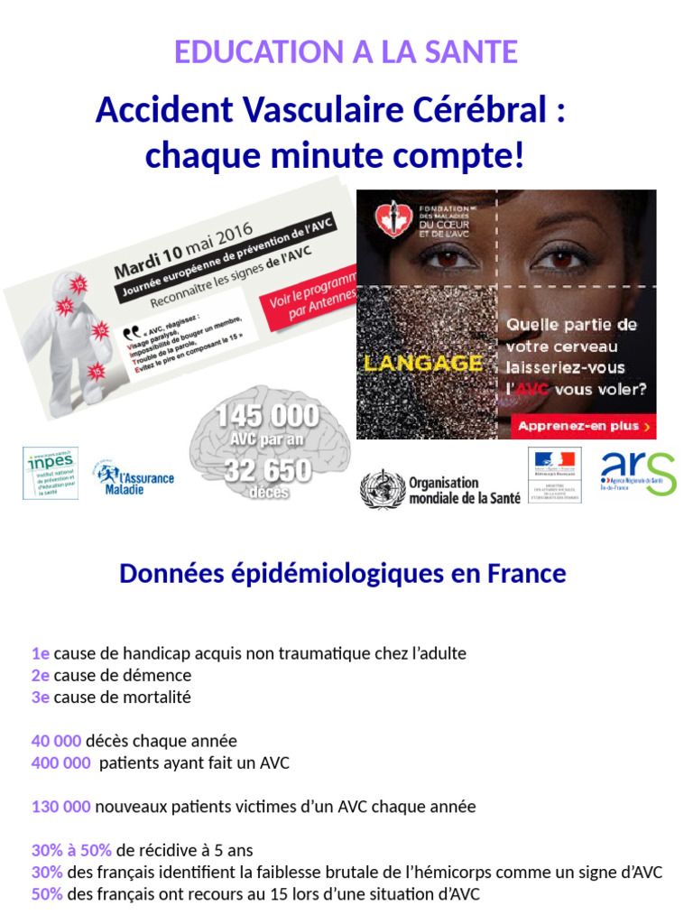 AVC Education Sante | PDF