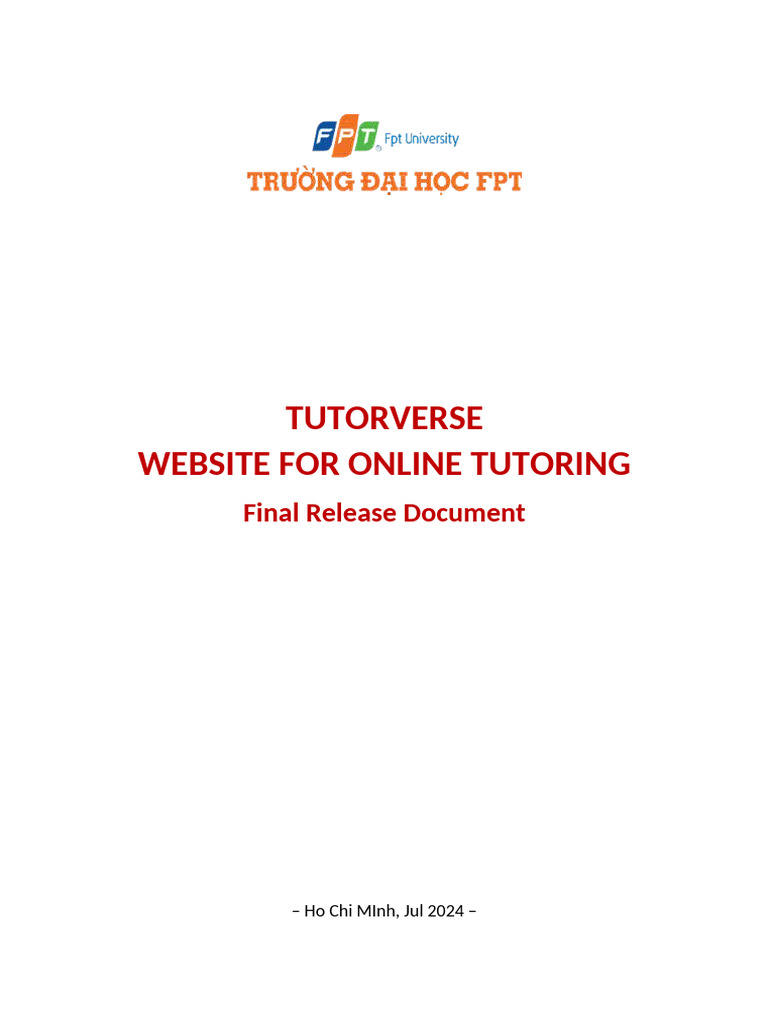 Template5 - Final Release Document | PDF