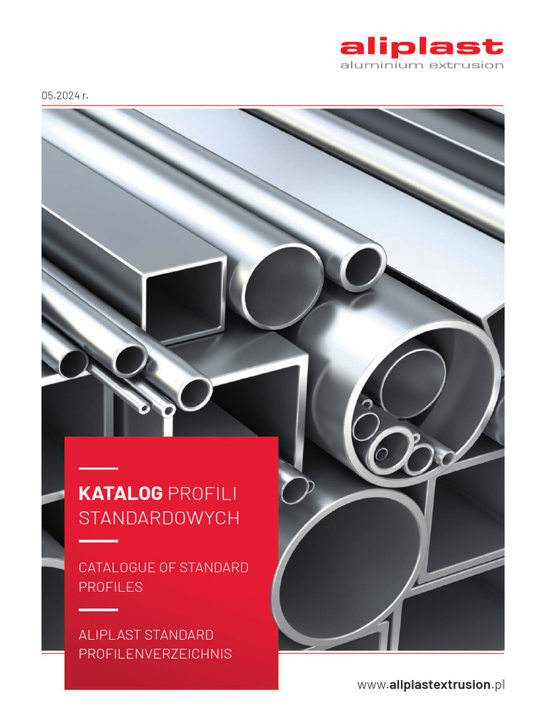 Katalog Profili Standardowych Aliplast Extrusion | PDF