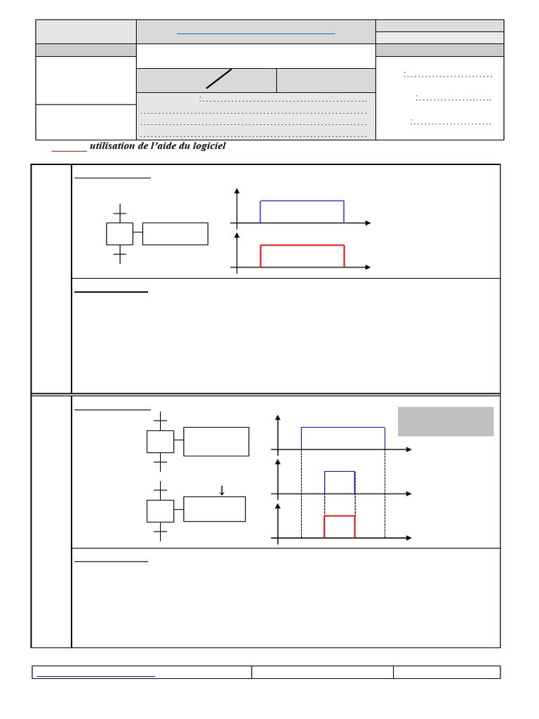Eva7 Grafcet Et API | PDF
