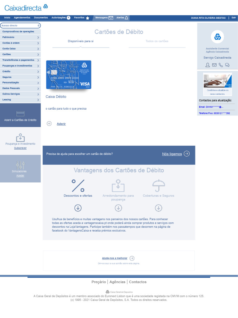 Caixadirecta On Line | PDF